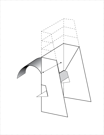 Item DWPS10: 10" Double Wing Easel with Peel & Stick 50 Pack | Zapco Paper