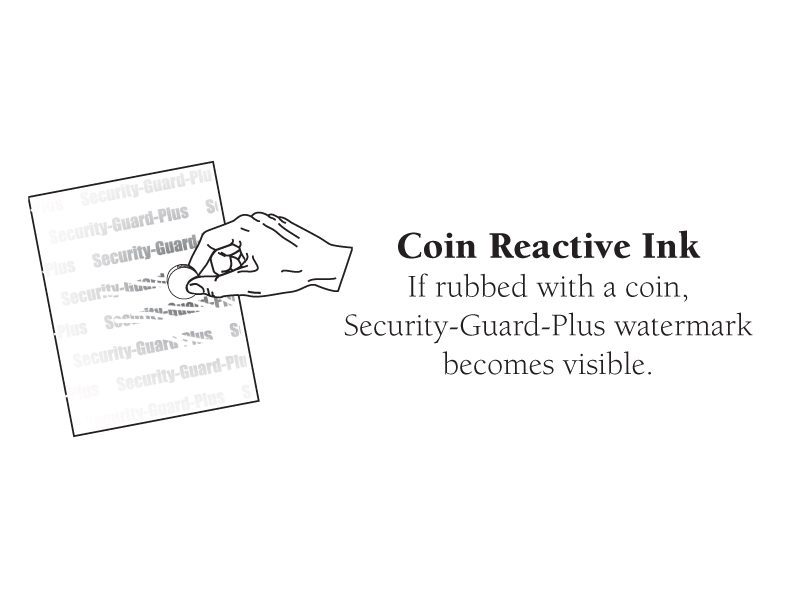 Security-Guard-Plus Coated Front and Back Security Paper (250 Sheets ...