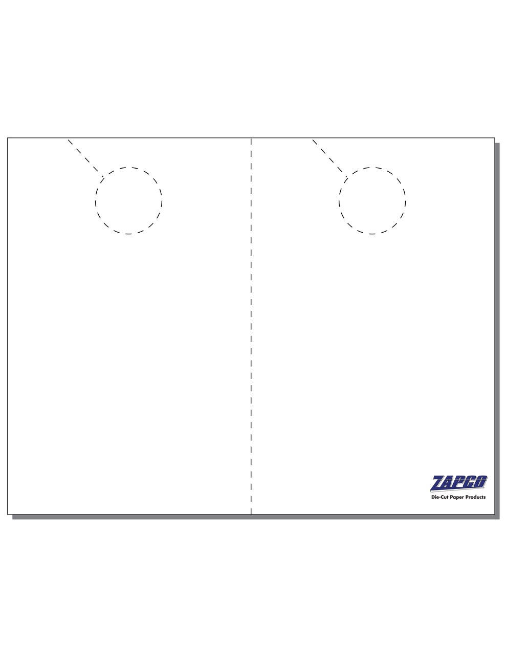 2 Up Door Hanger Sheet | Economical Direct-Mail Solution