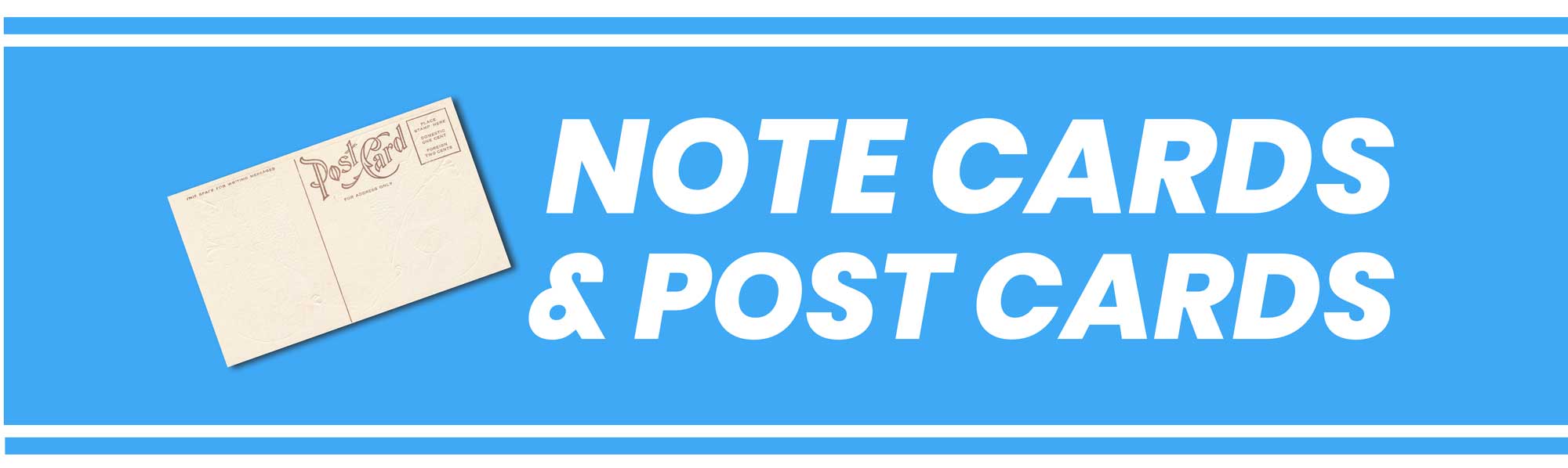 Printable Note Cards and Postcards: Quality Designs